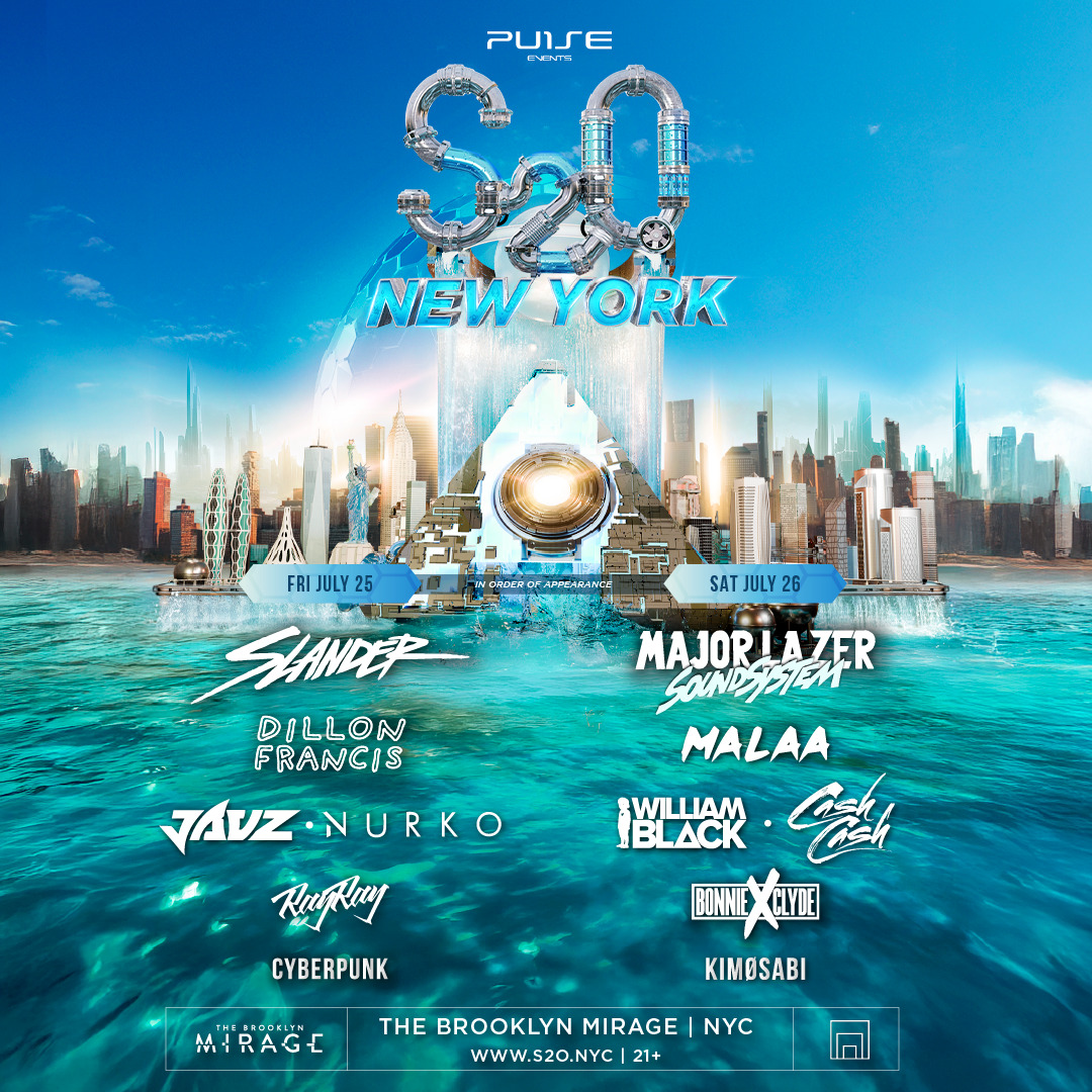S2O NYC 2.0, Brooklyn Mirage, Major Lazer - iwantedm